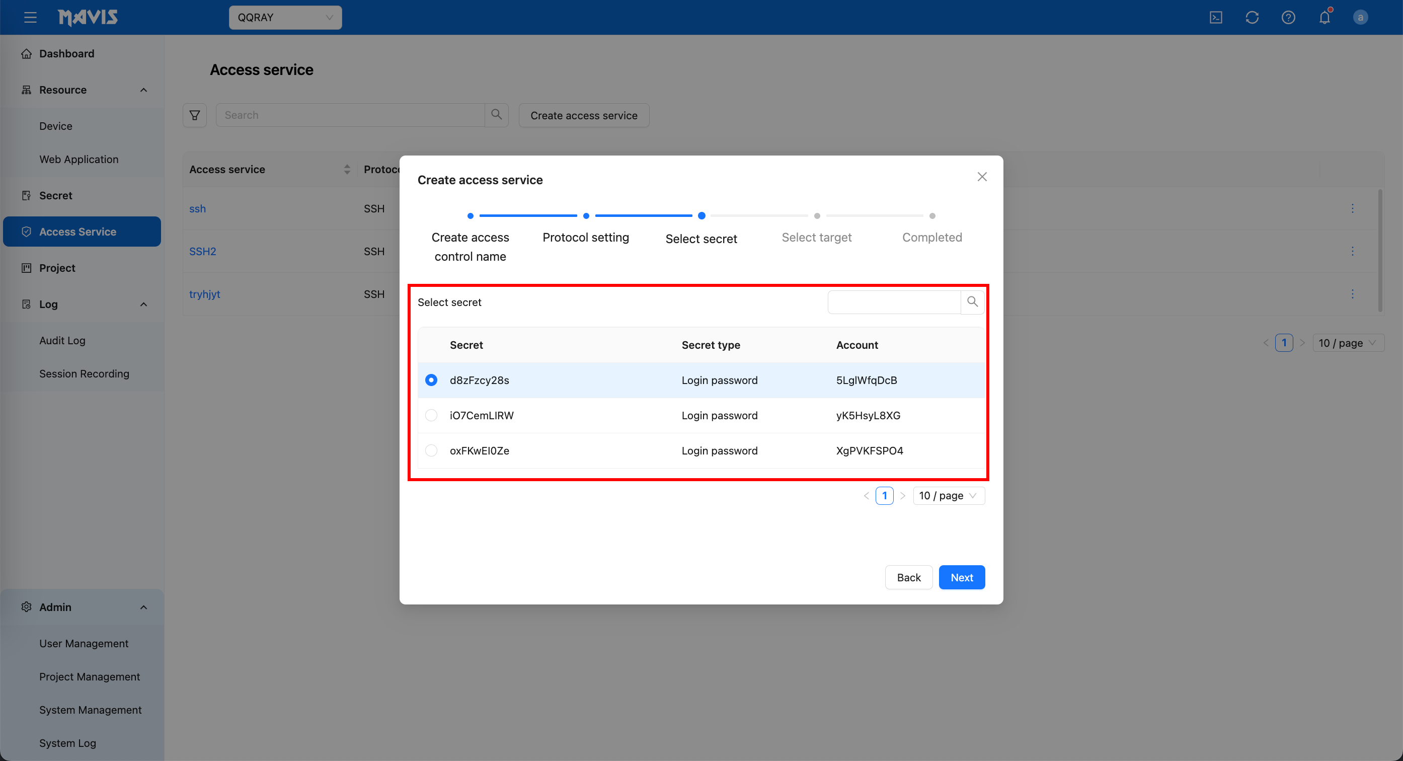 How do I connect to the web application from Mavis? – MAVIS