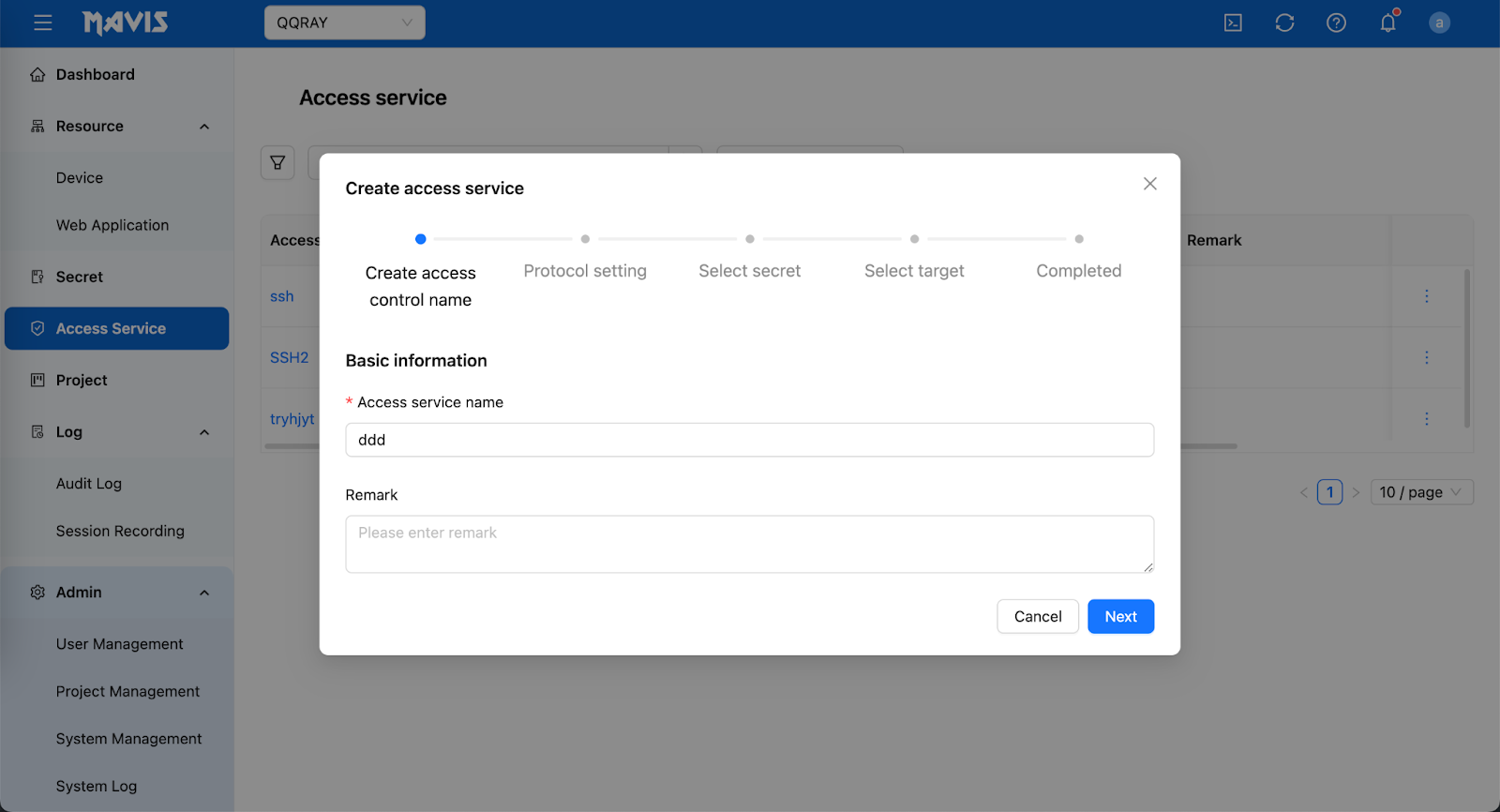 How do I connect to the web application from Mavis? – MAVIS